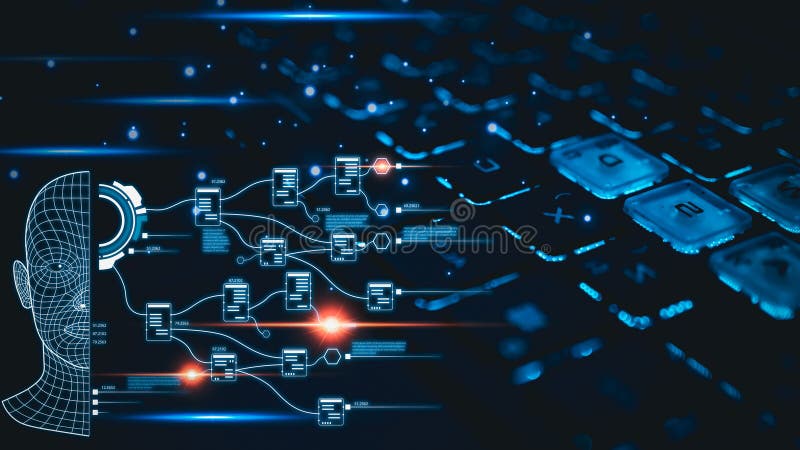 Computer Keyboard and Internet Access Icon Template. Represents the ...