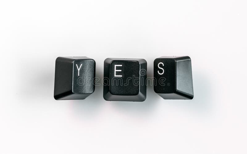 Computer Keyboard Keys Spelling End Covid-19, Isolated on White ...