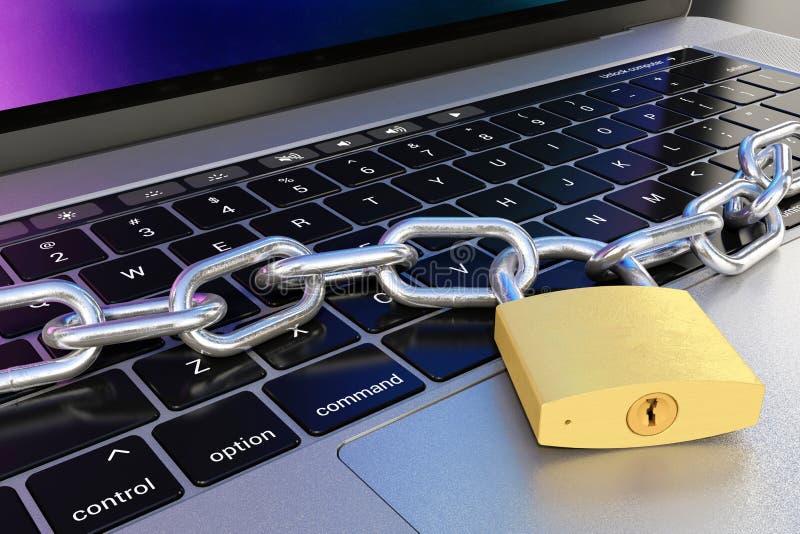 374 Cyber Security Lock Keyboard Chain Stock Photos - Free & Royalty ...