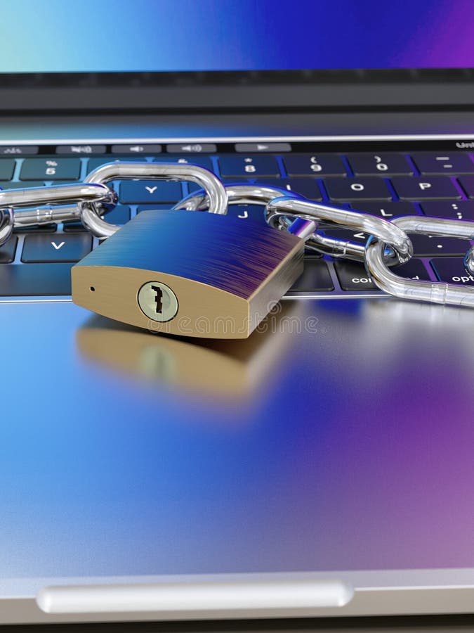 374 Cyber Security Lock Keyboard Chain Stock Photos - Free & Royalty ...