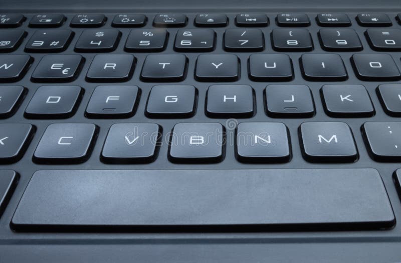Computer keyboard stock photo. Image of piano, font - 216170692