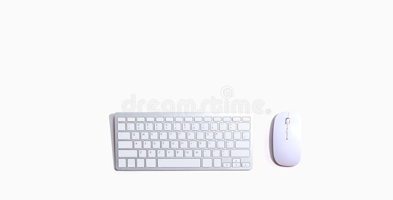 Computer Keyboard and Mouse Stock Photo - Image of flat, tech: 179331226