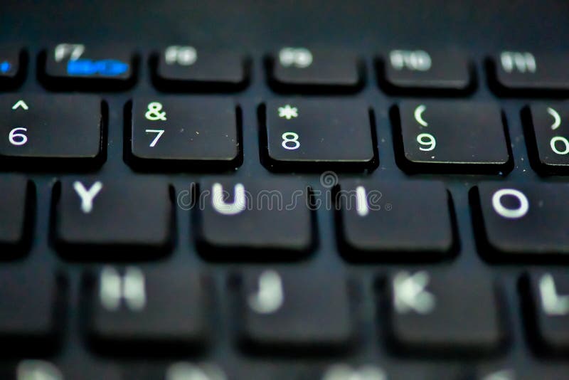 Keys On Computer Picture. Image: 1242700