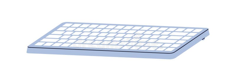 Computer Keyboard. Office Desktop Key Board Icon Stock Vector ...