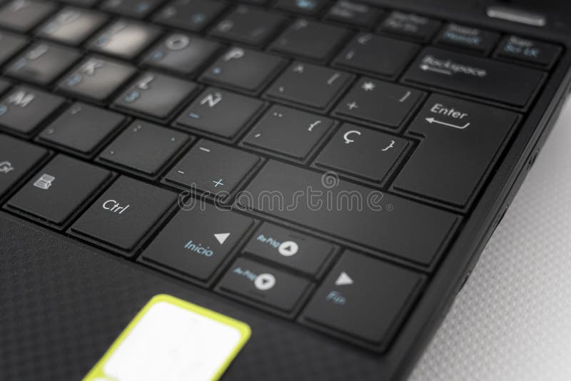 Computer Keyboard with Shift Key Available To Incorporate Text, Icon or ...