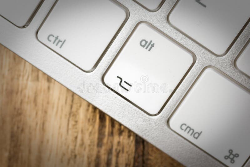Computer Keyboard - Silver Keyboard of a Laptop with Button ALT ...