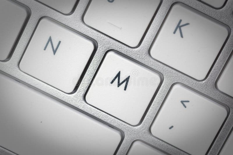 Letter M Keyboard Ring Stock Photos - Free & Royalty-Free Stock Photos ...