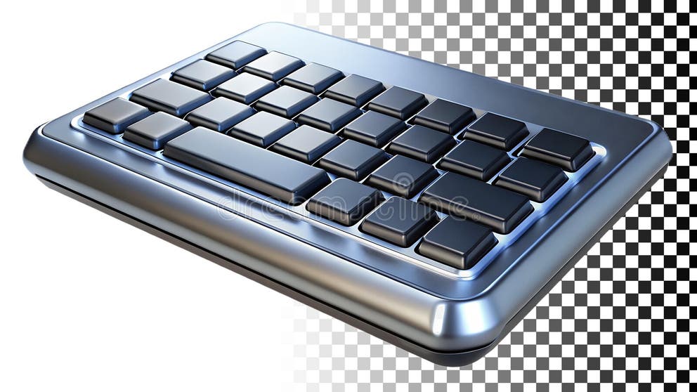 Computer Keyboard Silver, Tech Input Device, Office Equipment, and ...