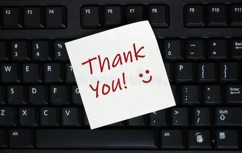 642 Computer Thank You Stock Photos - Free & Royalty-Free Stock Photos ...