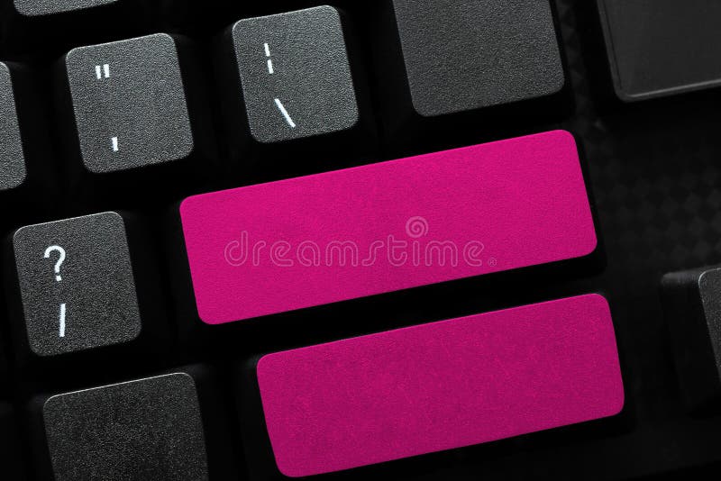 Computer Keyboard and Symbol.Information Medium for Communication ...