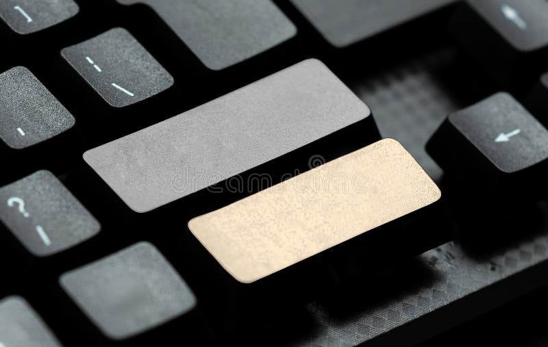 Computer Keyboard and Symbol.Information Medium for Communication ...