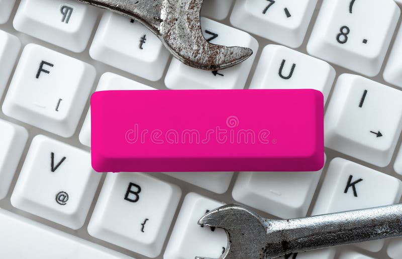 Computer Keyboard and Symbol.Information Medium for Communication ...