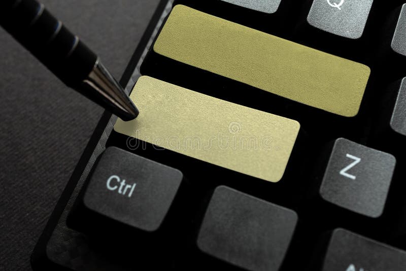 Computer Keyboard and Symbol.Information Medium for Communication ...