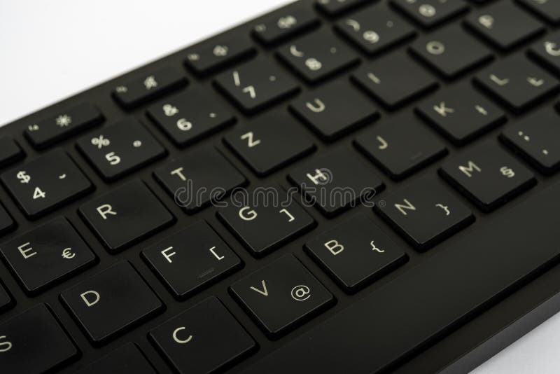 Computer Keyboard and Symbol.Information Medium for Communication ...