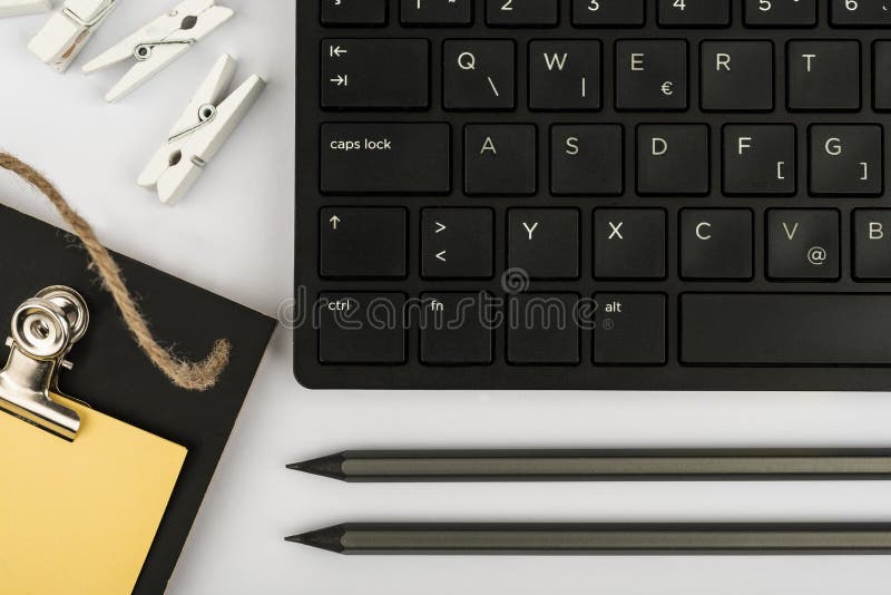 Computer Keyboard and Symbol.Information Medium for Communication ...