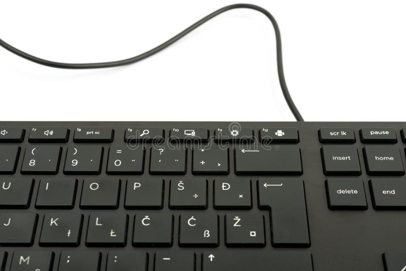 Computer Keyboard and Symbol.Information Medium for Communication ...