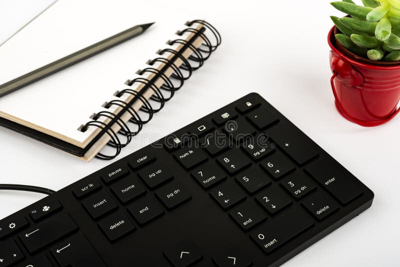 Computer Keyboard and Symbol.Information Medium for Communication ...