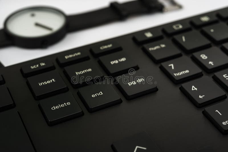 Computer Keyboard and Symbol.Information Medium for Communication ...