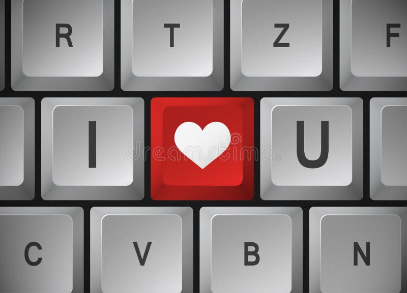 Computer keyboard stock vector. Illustration of concept - 41755417