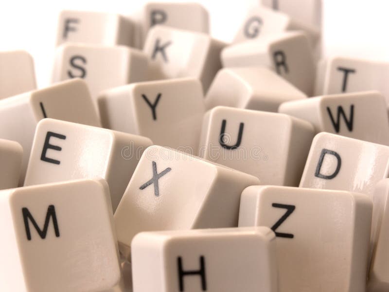 Computer keys stock photo. Image of alphabet, communicate - 13589716