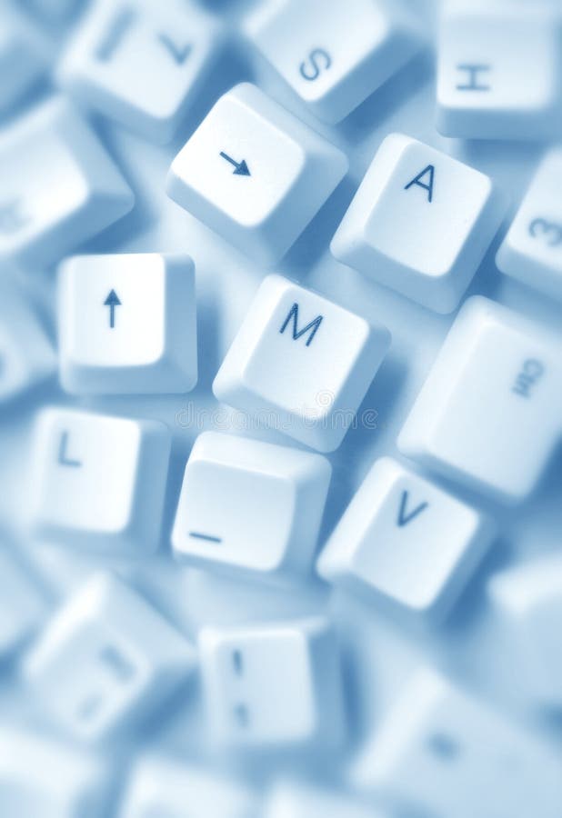 Computer keys stock image. Image of computing, data, digits - 5727385