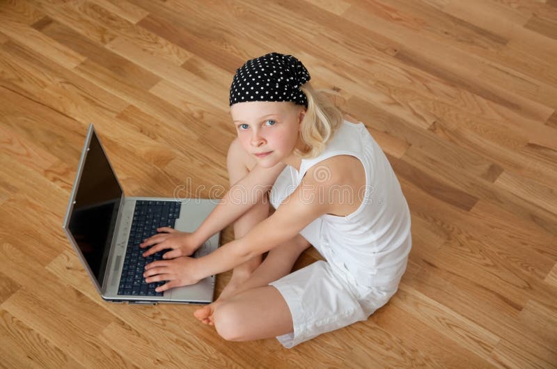 Computer kids stock photo. Image of game, childhood, floor - 9028748
