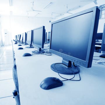Computer Lab stock image. Image of interior, laboratory - 22700855