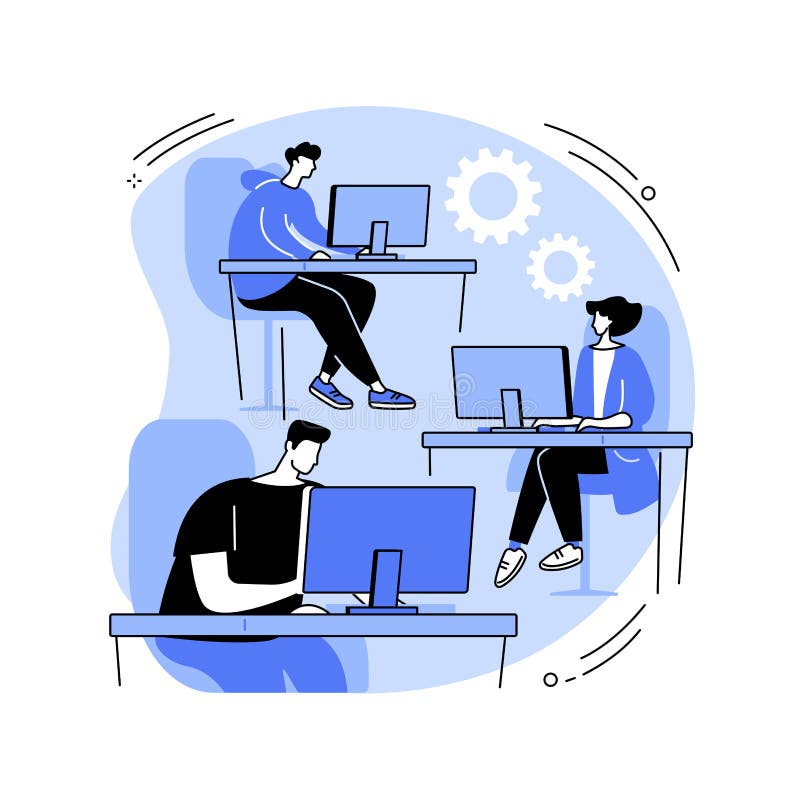 Computer Equipment Lab Infographic Stock Illustrations – 202 Computer ...