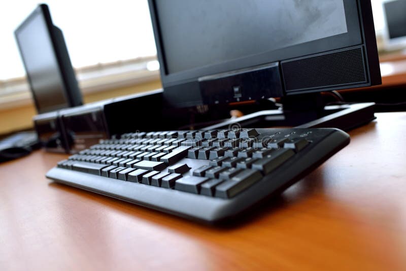 Computer Lab stock photo. Image of personnel, contrasty - 23407474