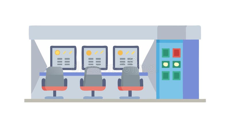 Computer Lab Learning Environment, Education Tech Vector, Vector Design ...