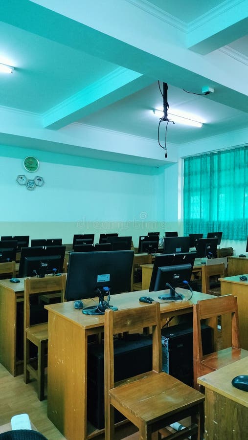 Computer Lab. stock photo. Image of classroom, studying - 264461342