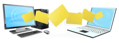 File Transfer Computer Stock Illustrations – 33,955 File Transfer ...