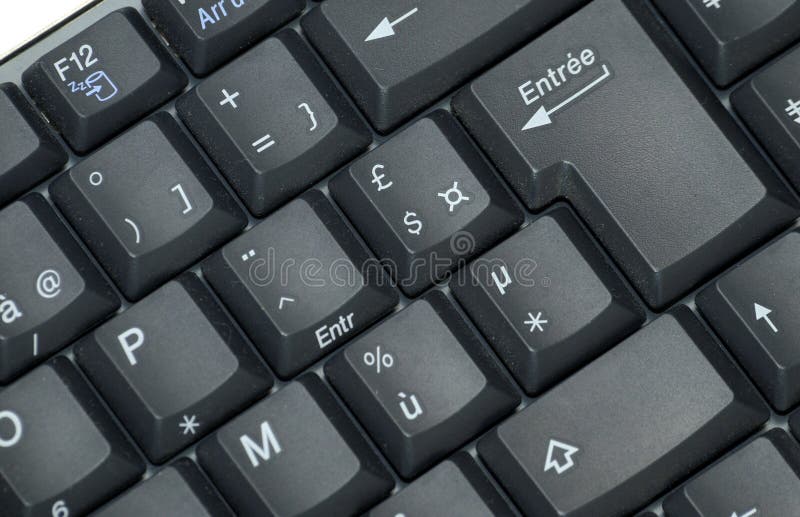 Computer laptop keyboard stock image. Image of keyboard - 3927081