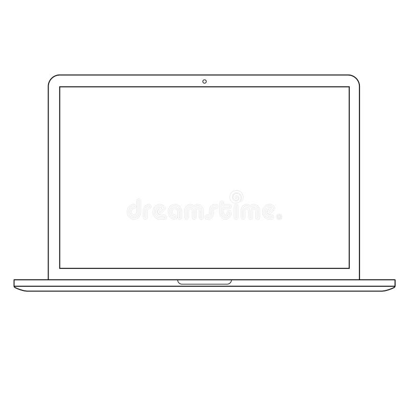 Computer Outline Stock Illustrations – 460,674 Computer Outline Stock ...