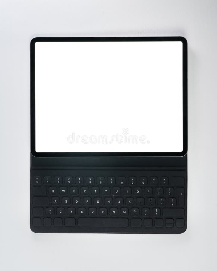 1,259 Computer Laptop Tablet Empty White Screen Mockup Top Background ...