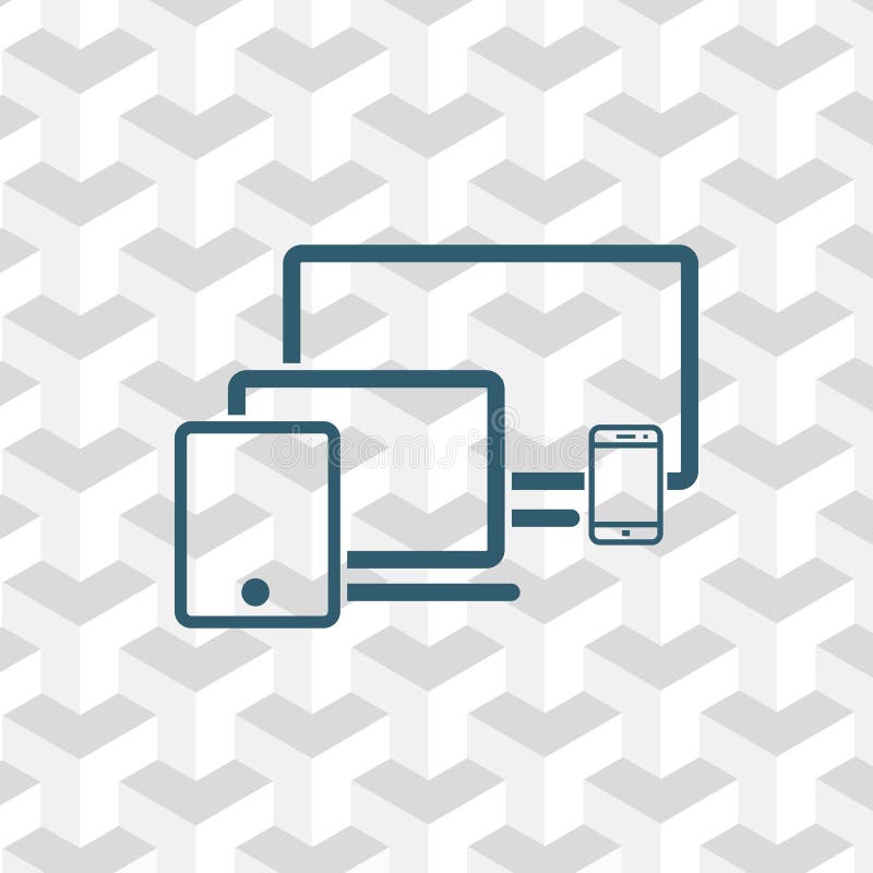 Computer Laptop Tablet Phone Icon Stock Vector Illustration Flat Design ... Computer Laptop Tablet Phone Icon Stock Vector Illustration Flat Design ...