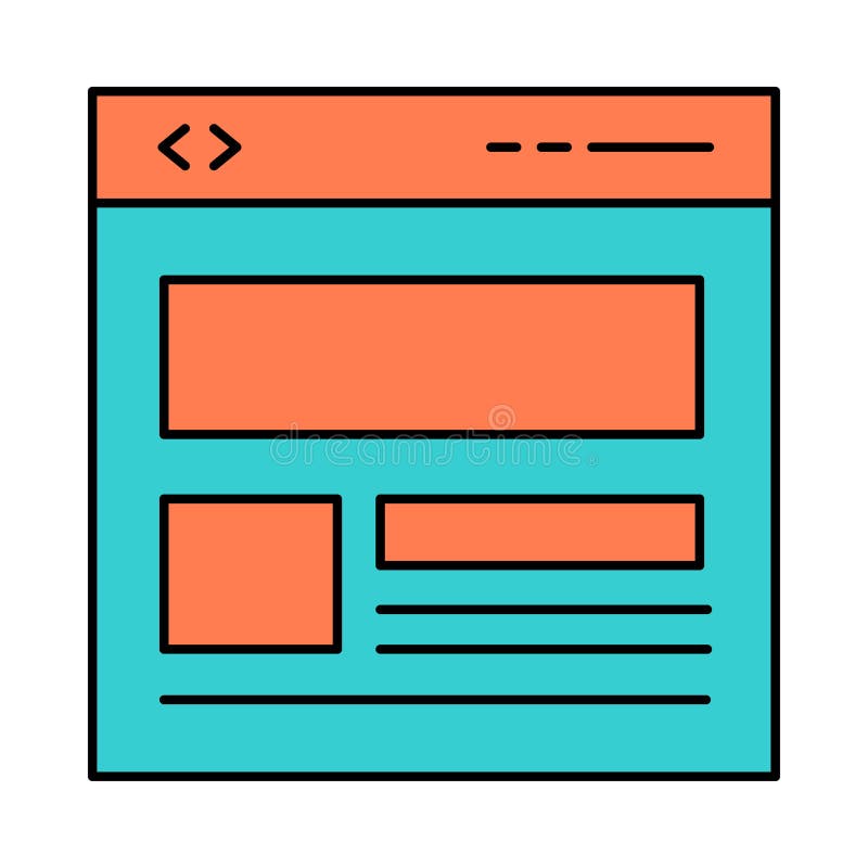 Computer, Laptop, Website, Web Ui, Ui, User Interface, Web Interface Icon Stock Vector ...