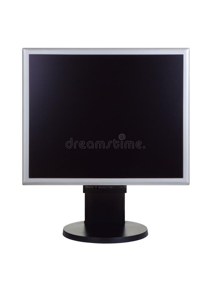 Computer monitor stock image. Image of flat, panel, plasma - 22406005