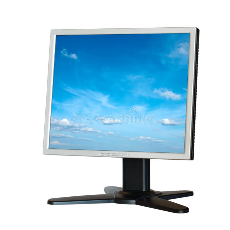 6,841 Computer Lcd Monitor Isolated Stock Photos - Free & Royalty-Free ...