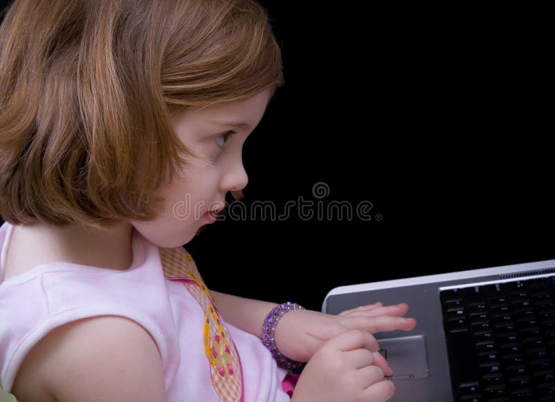 Computer learning stock photo. Image of learning, angelic - 1001304