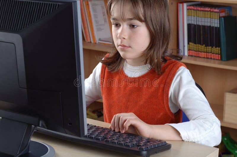 Computer literacy stock photo. Image of preschooler, computer - 2066054