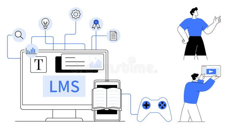 Digital Learning Platform with LMS Features and Interactive Resources ...