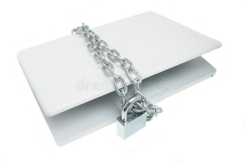 Computer lock stock image. Image of safe, financial, insurance - 14408585