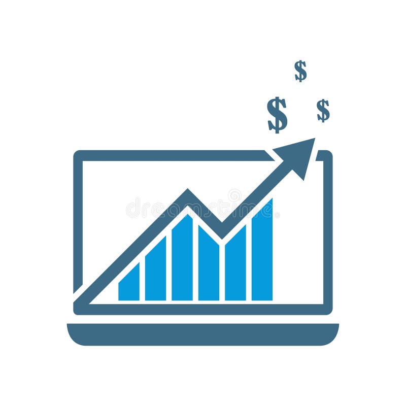 Computer logo icon design stock vector. Illustration of presentation ...