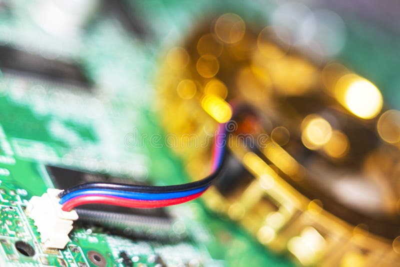 Computer in macro 21 stock image. Image of background - 104862693