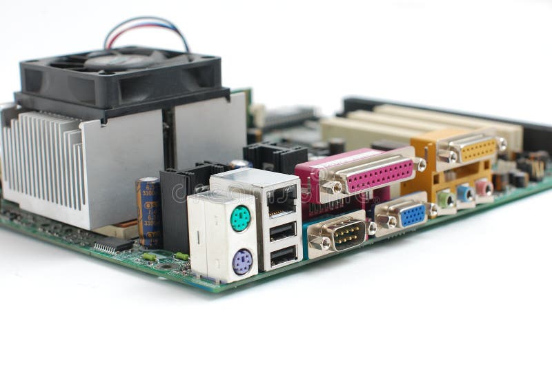 Computer main-board stock photo. Image of board, technology - 11570808