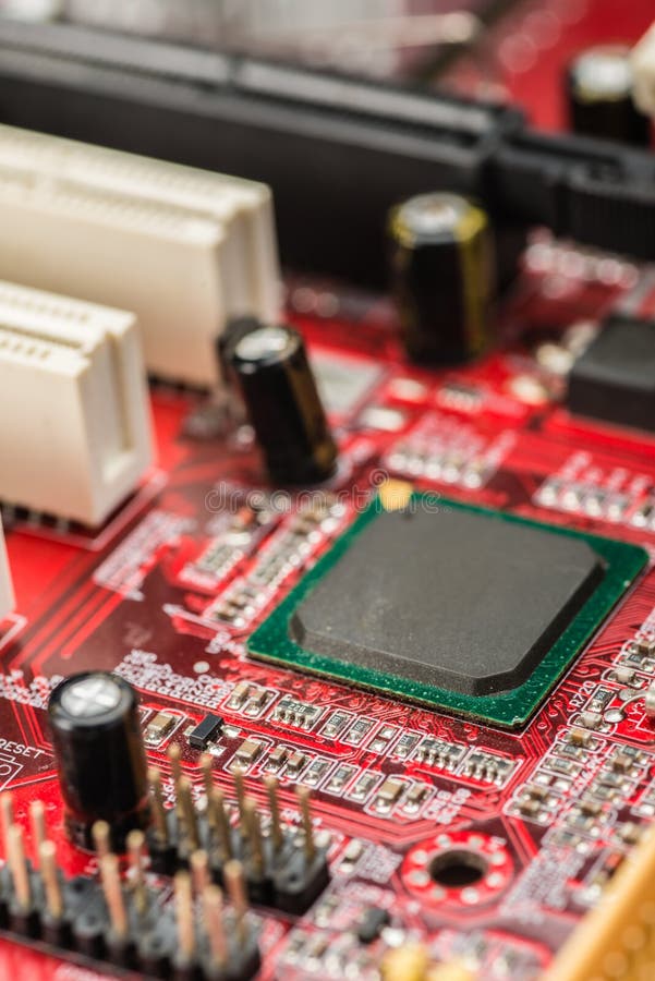 Computer main board. stock photo. Image of electrical - 30704518