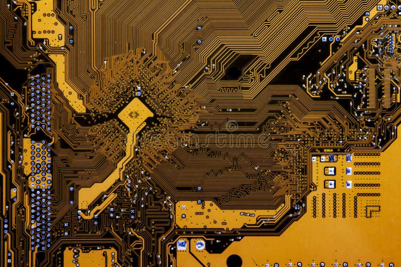 Computer Mainboard stock abbildung. Illustration von computer - 42173436