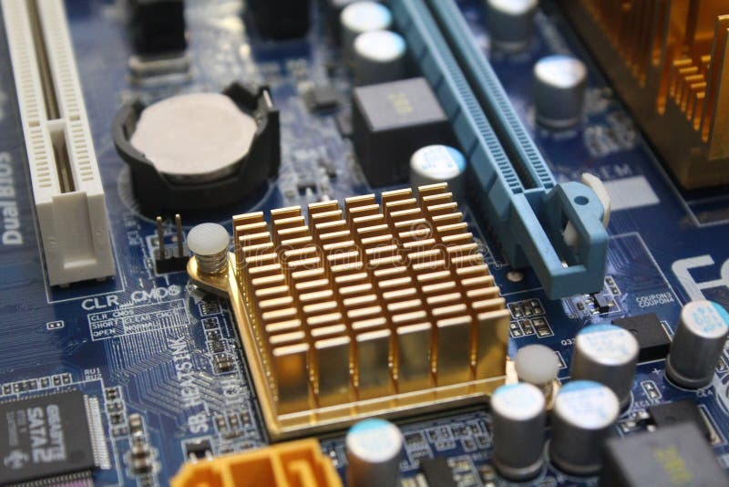 Computer Mainboard CPU-Sockel Stockbild - Bild von lösung, ändern ...