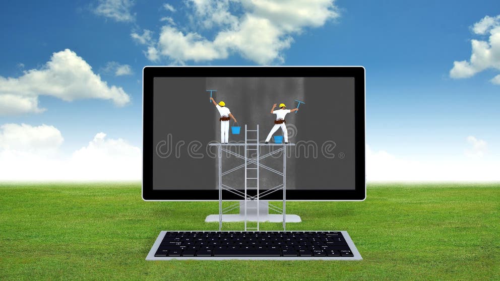 Computer Malfunction Stock Illustrations – 2,819 Computer Malfunction ...